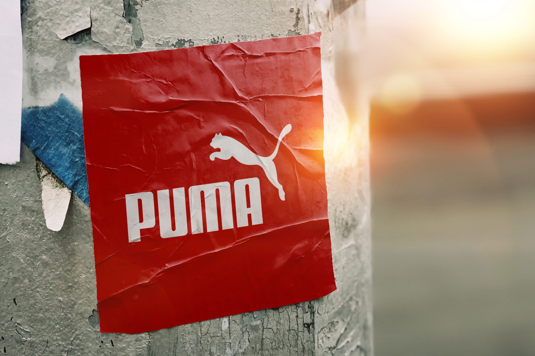 Paper Sticker Logo Mockup – GraphicsFamily