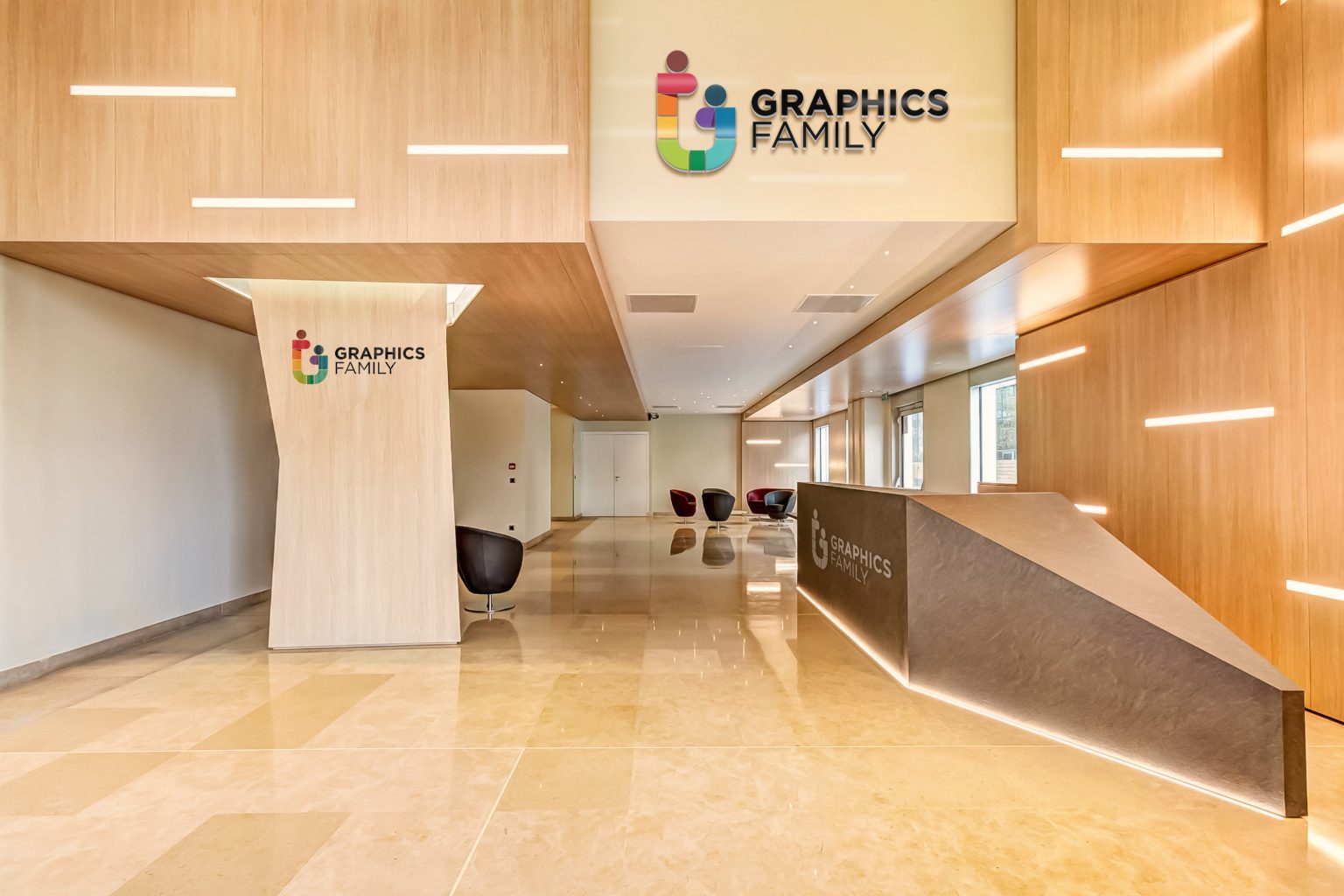 11+ Free Reception Logo Mockups – GraphicsFamily