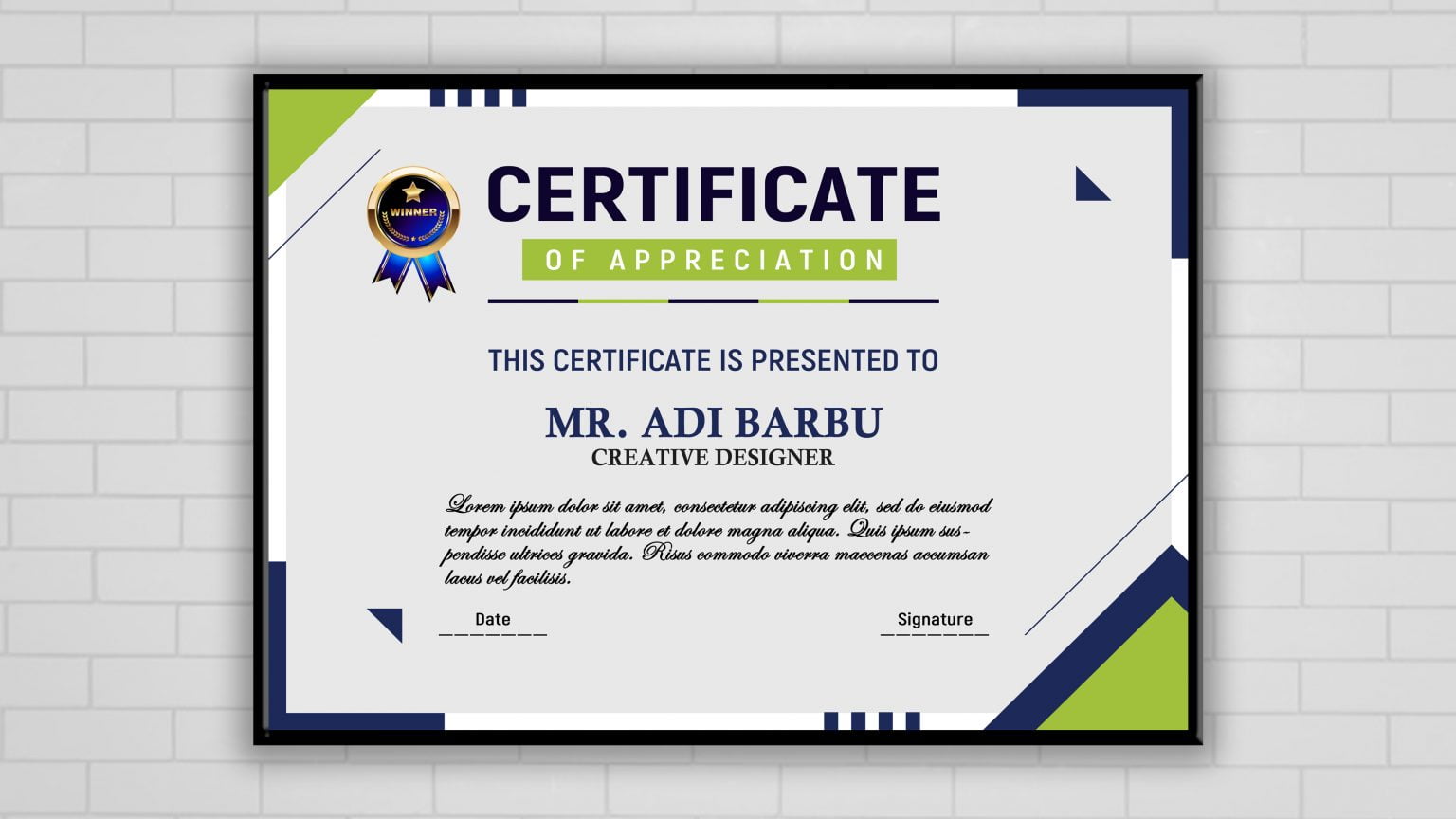 108+ Best Free Certificate PSD Templates To Download - GraphicsFamily