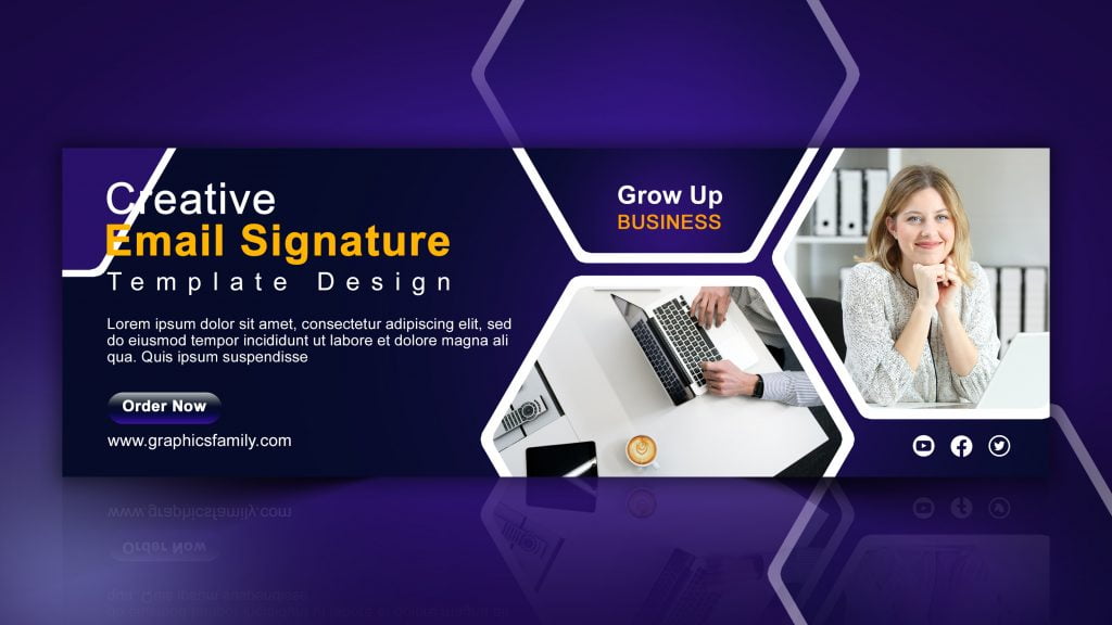 38+ Free Email Signature Templates Download in 2022 – GraphicsFamily