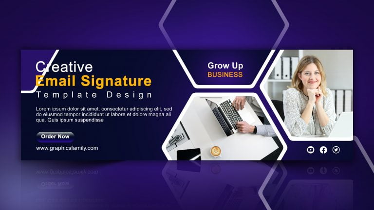 38+ Free Email Signature Templates Download in 2022 – GraphicsFamily