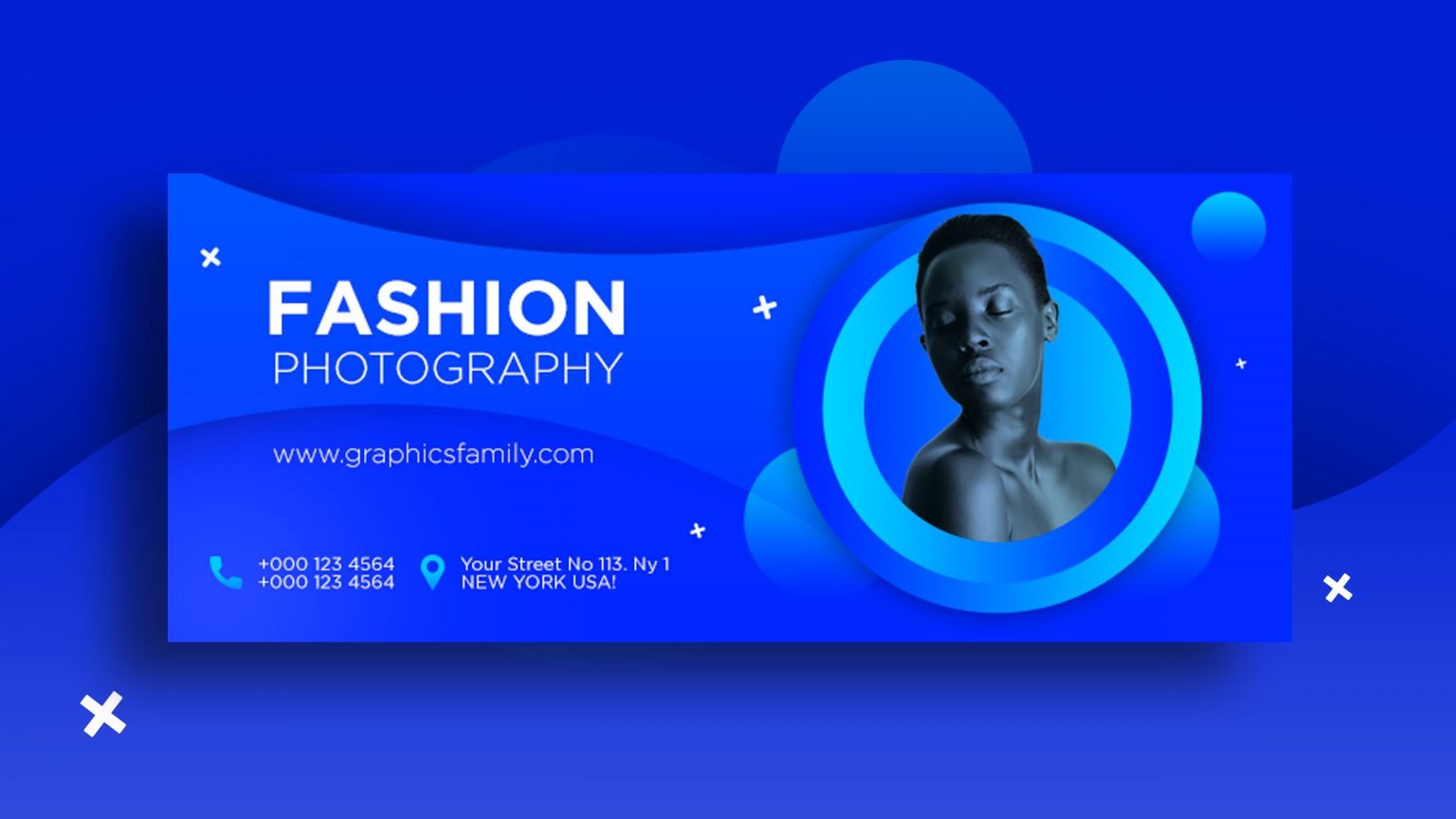 Fashion Photography Banner Template Design – GraphicsFamily
