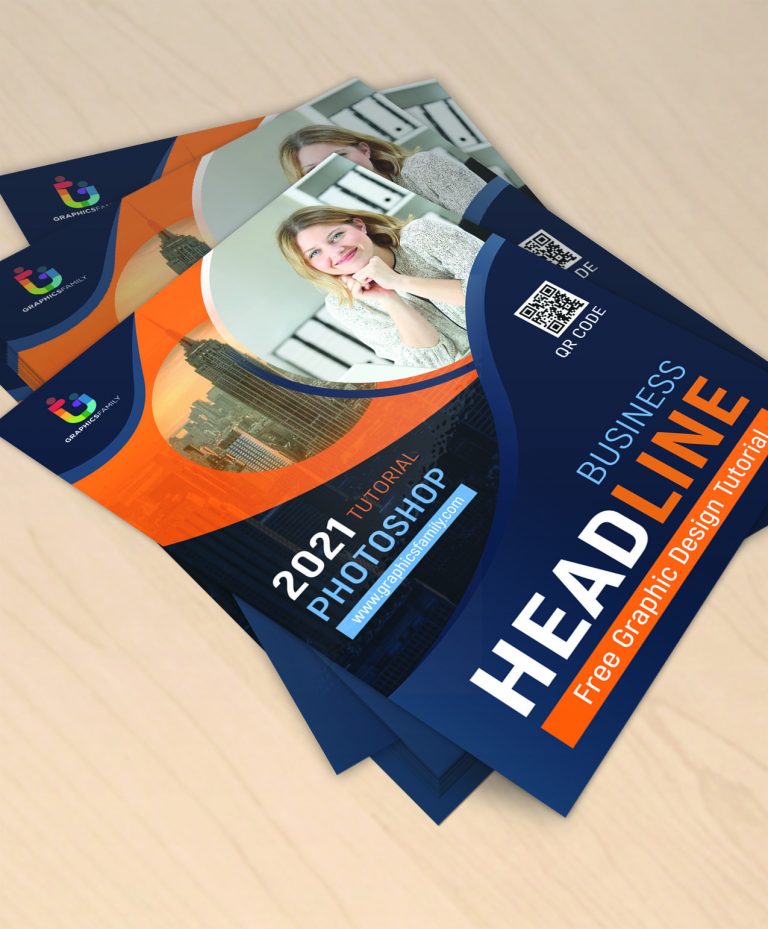 Free Simple A4 Flyer Design – GraphicsFamily