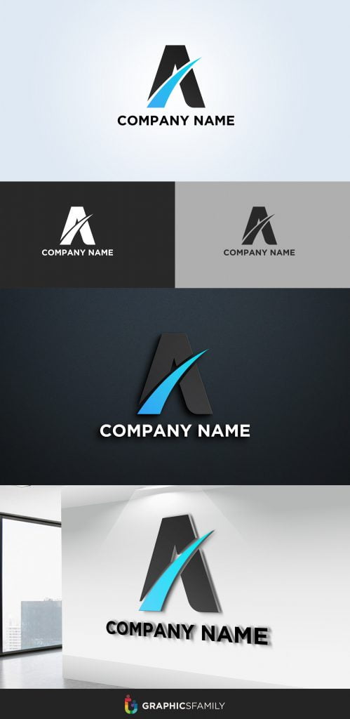 Letter A Logo Design – GraphicsFamily