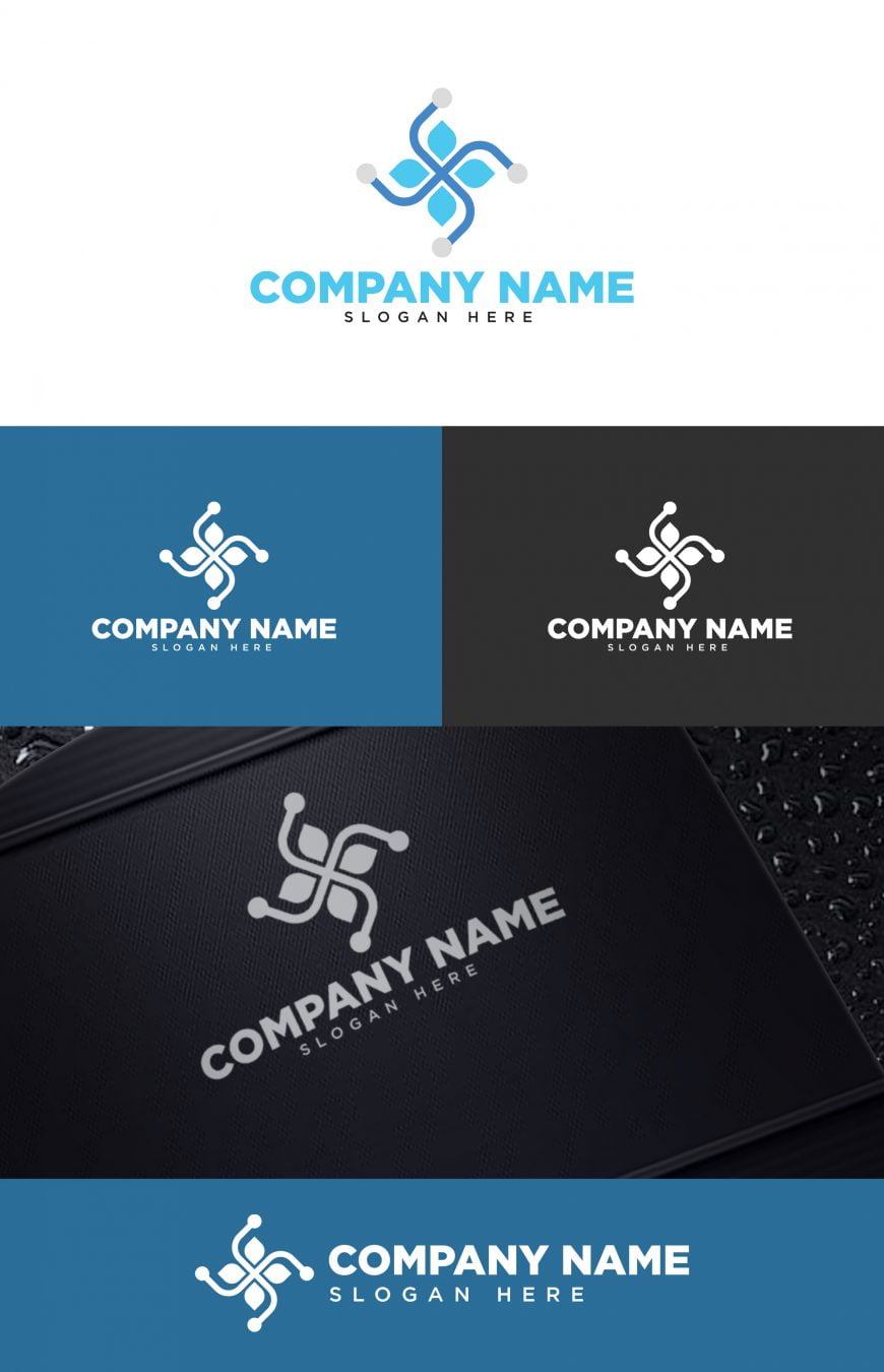 Modern Logo Vector Art – GraphicsFamily