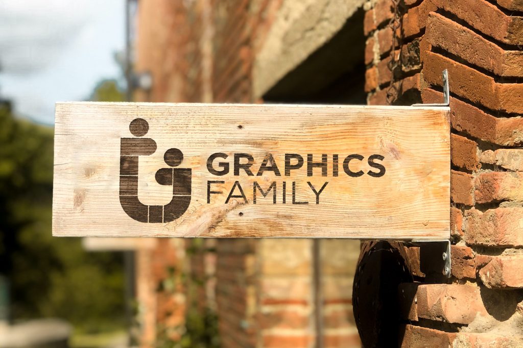Wooden Board Logo – GraphicsFamily