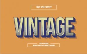 Classic Style Brown Text Effect – GraphicsFamily