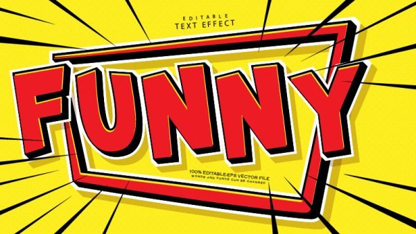 Comic Style Text Effect – GraphicsFamily