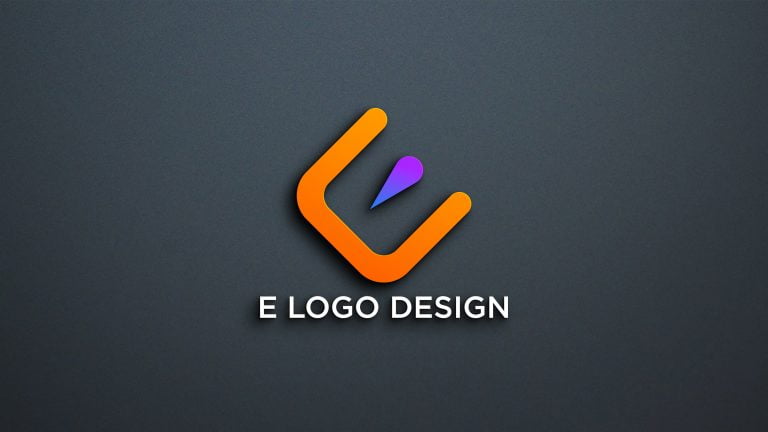 E Logo Design – GraphicsFamily