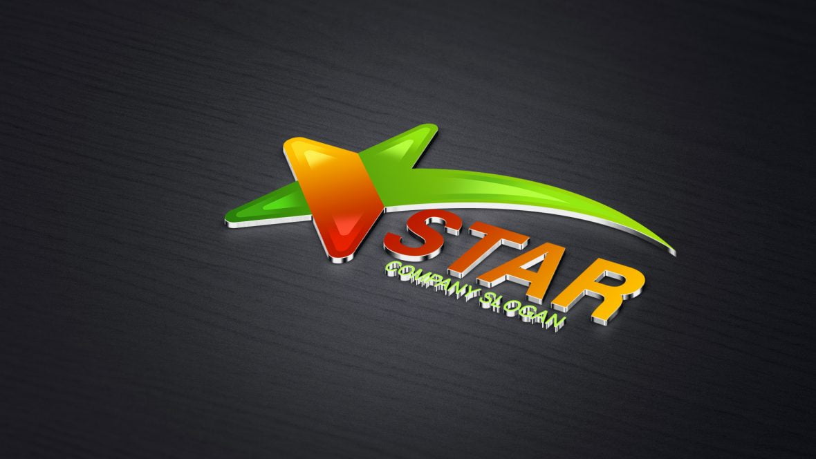 Free Star Logo Design – GraphicsFamily
