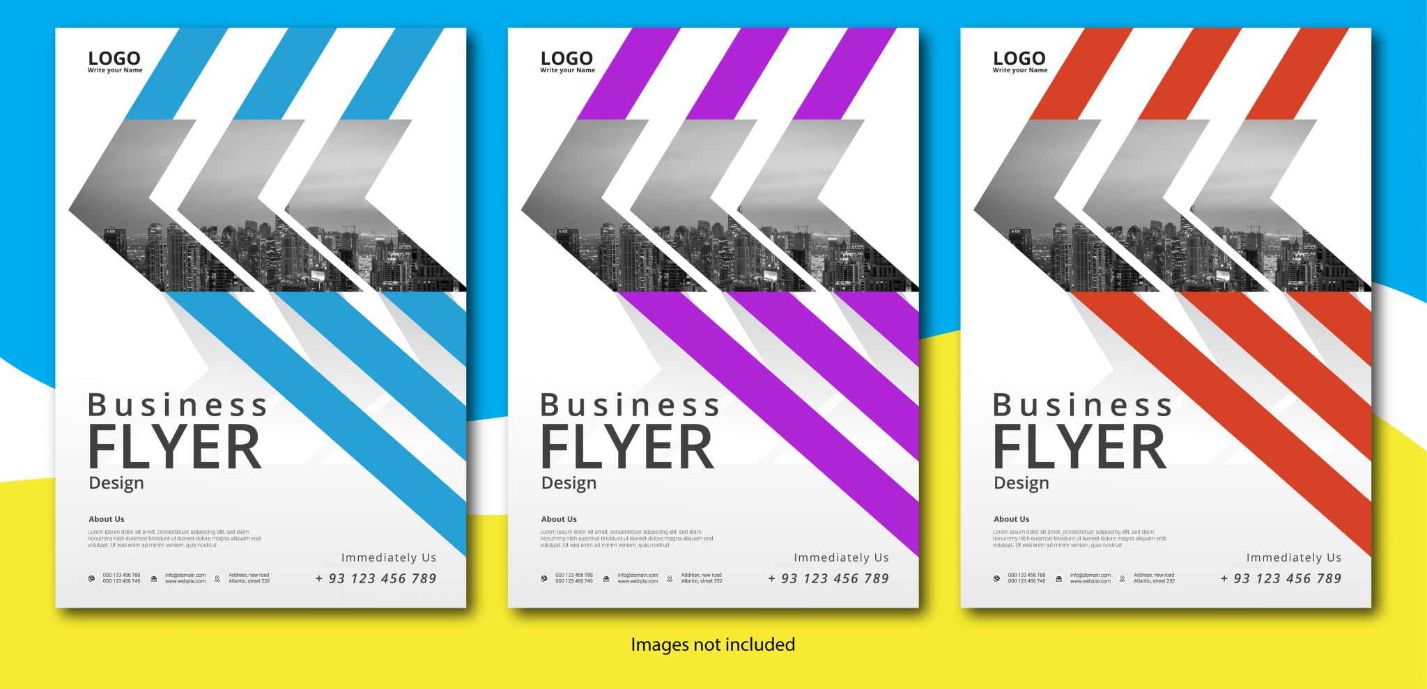 Free EPS Business Flyer Template Download – GraphicsFamily