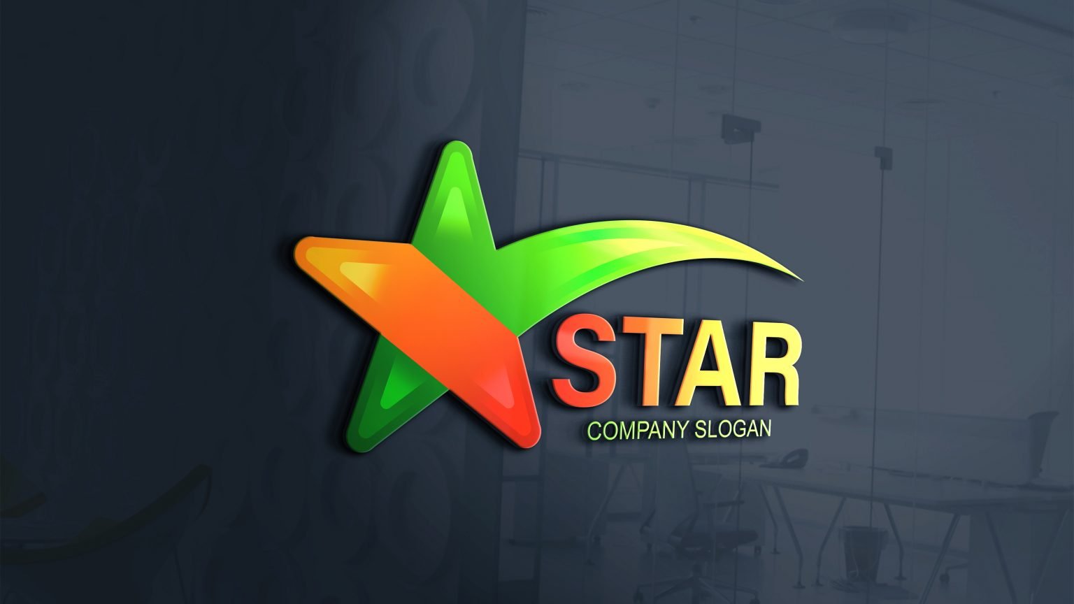 Free Star Logo Design – GraphicsFamily