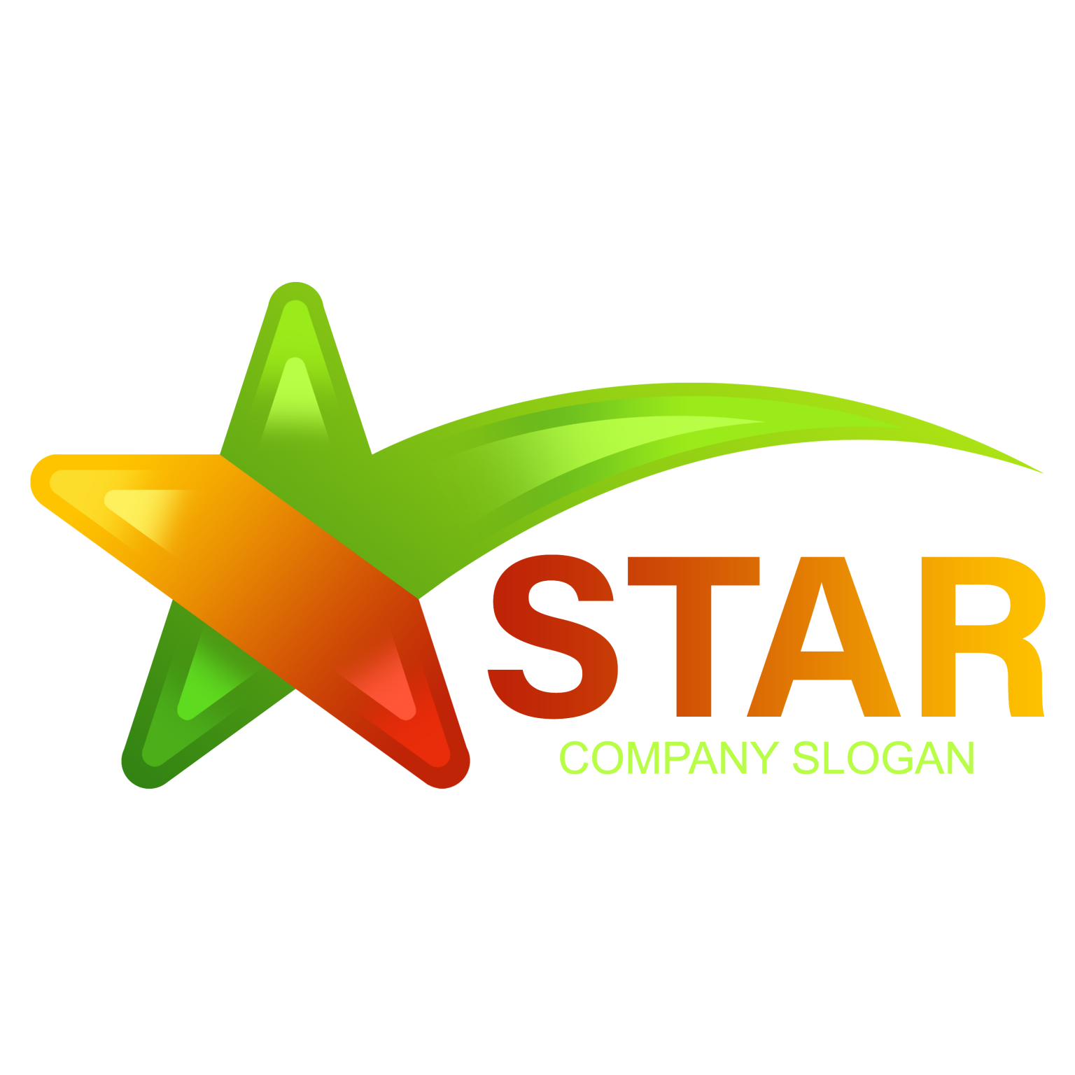 Free Star Logo Design – GraphicsFamily