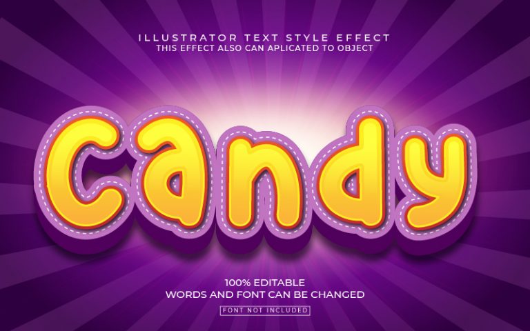 Sweet Kids Text Effect – GraphicsFamily