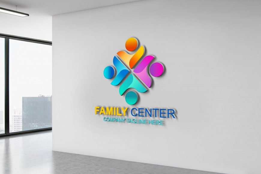 Free Family Logo Vector Template – GraphicsFamily