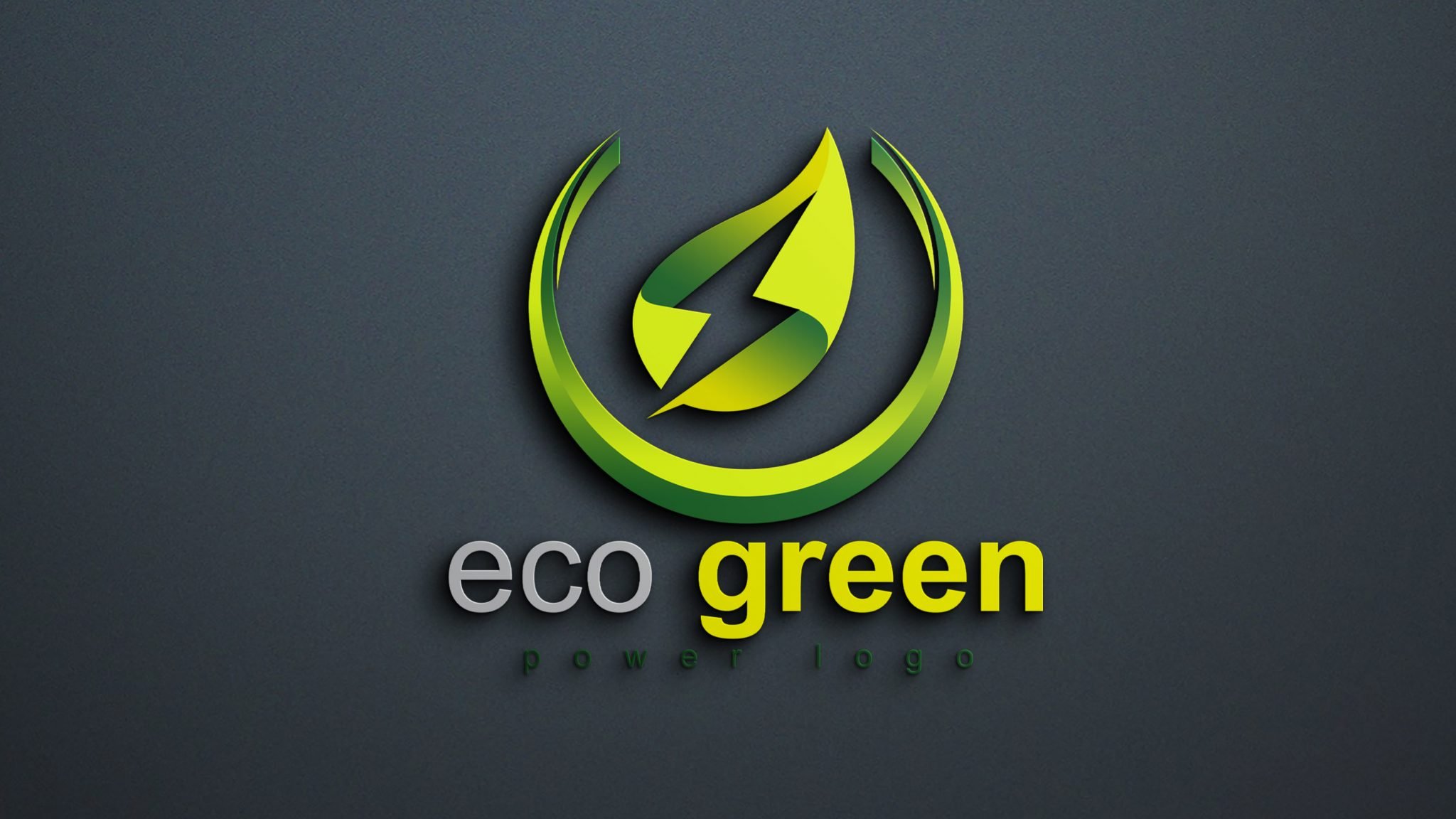 Eco Power Logo Design – GraphicsFamily