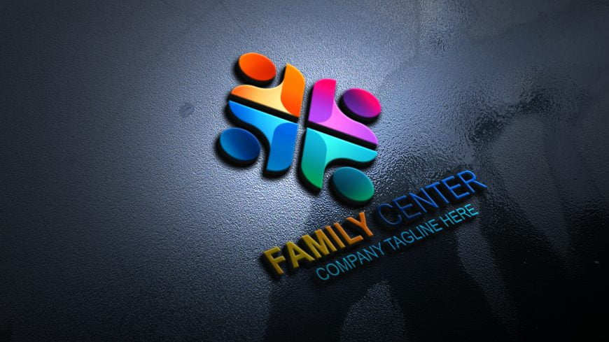 Free Family Logo Vector Template – GraphicsFamily