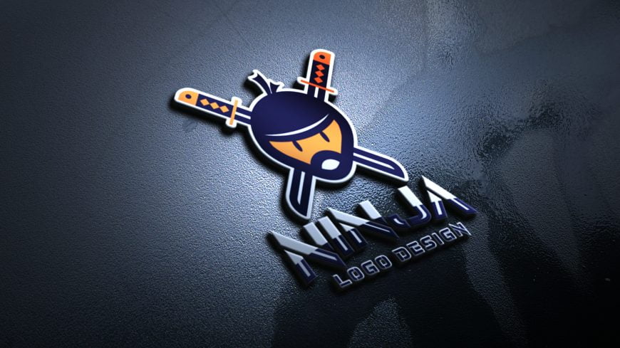 Ninja Logo Design – GraphicsFamily
