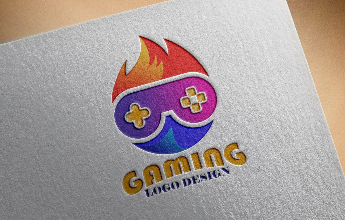 Gaming Logo Design Vector – GraphicsFamily
