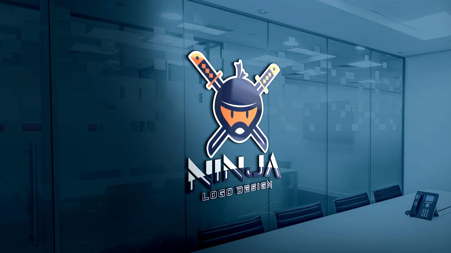 Ninja Logo Design – GraphicsFamily