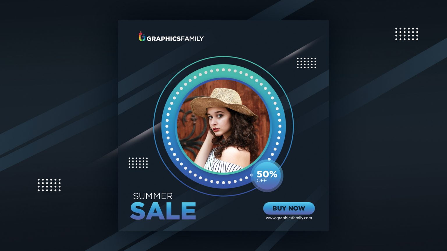 Sale Banner Template for Social Media – GraphicsFamily