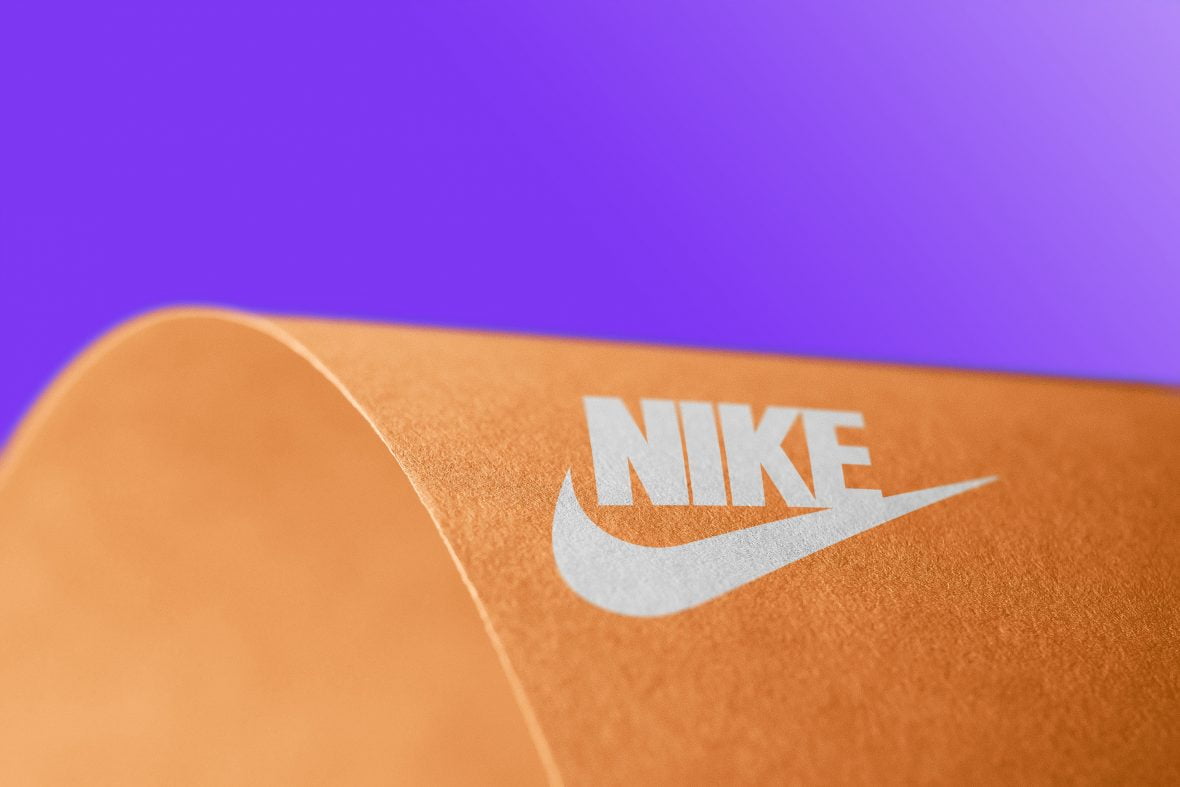 Curve Edge Colorful Paper Logo Mockup – GraphicsFamily