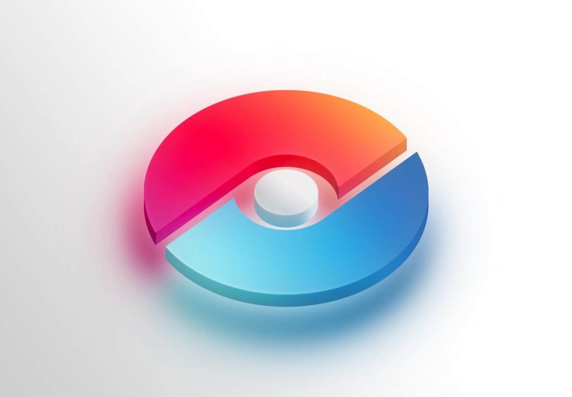 3D Icon Logo Mockup – GraphicsFamily