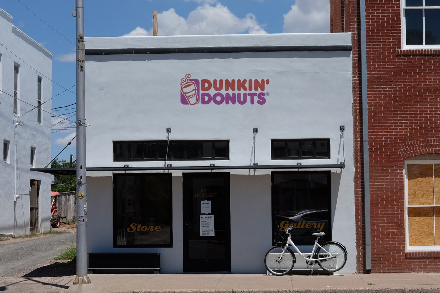 Corner Shop Realistic Logo Mockup – GraphicsFamily