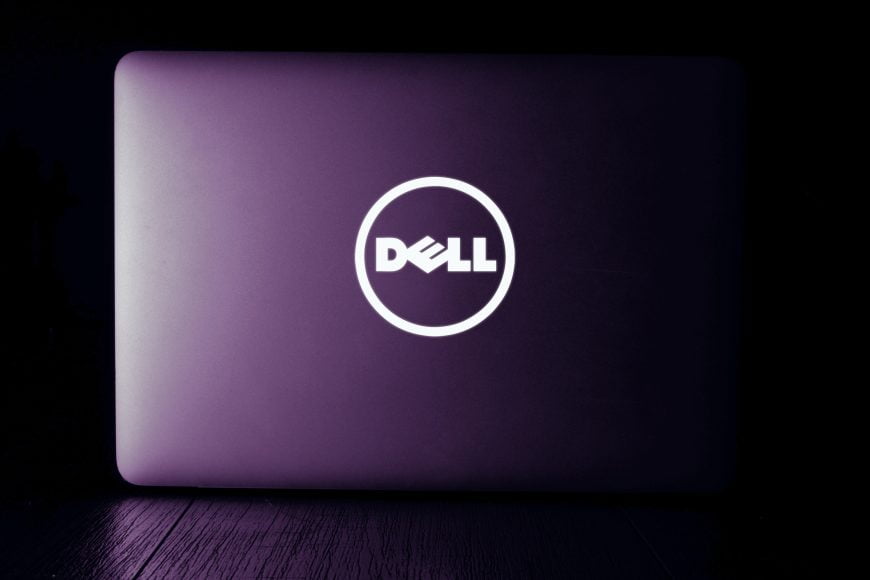 Laptop Glowing Logo Mockup – GraphicsFamily
