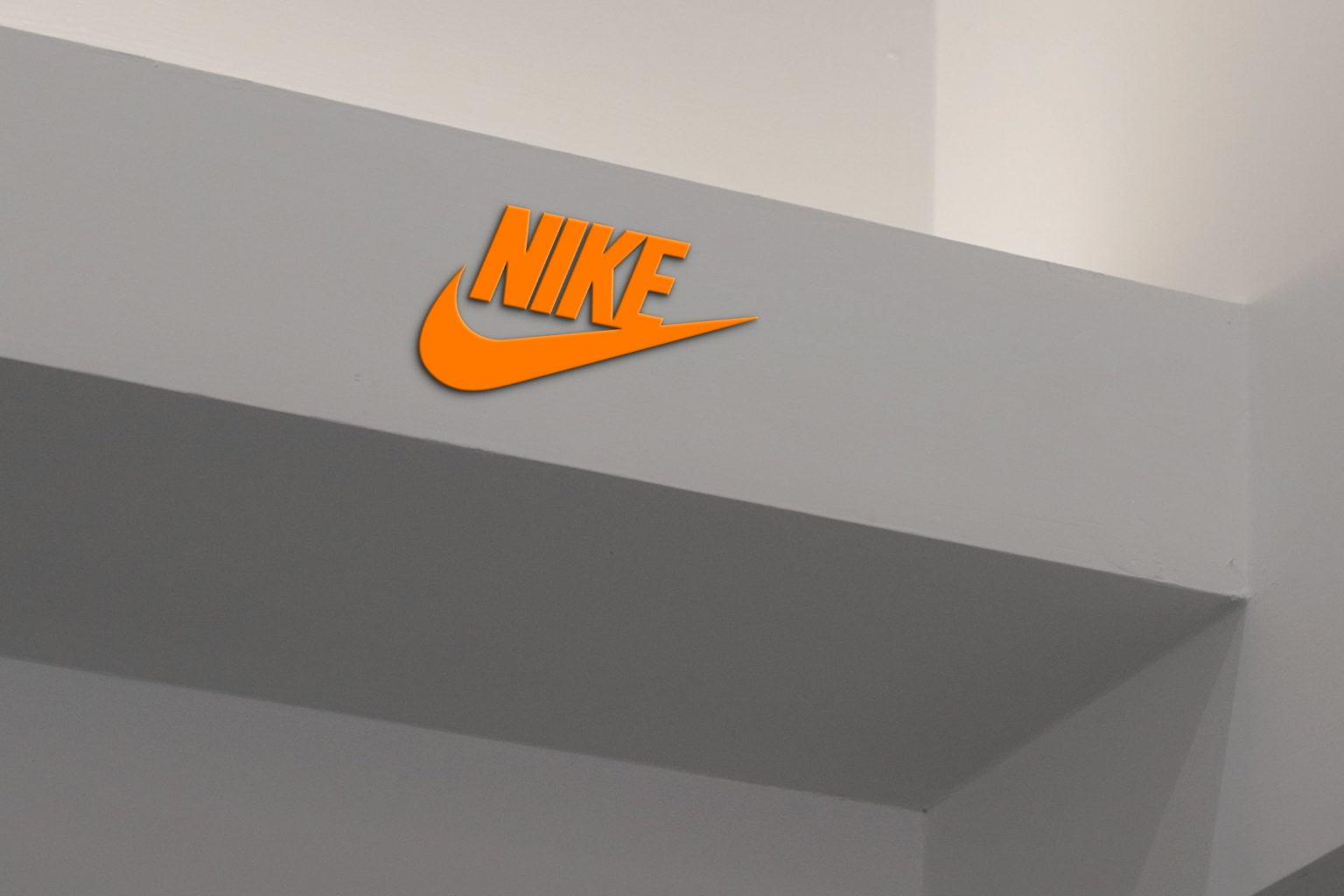 Roof Edge 3D Logo Mockup – GraphicsFamily