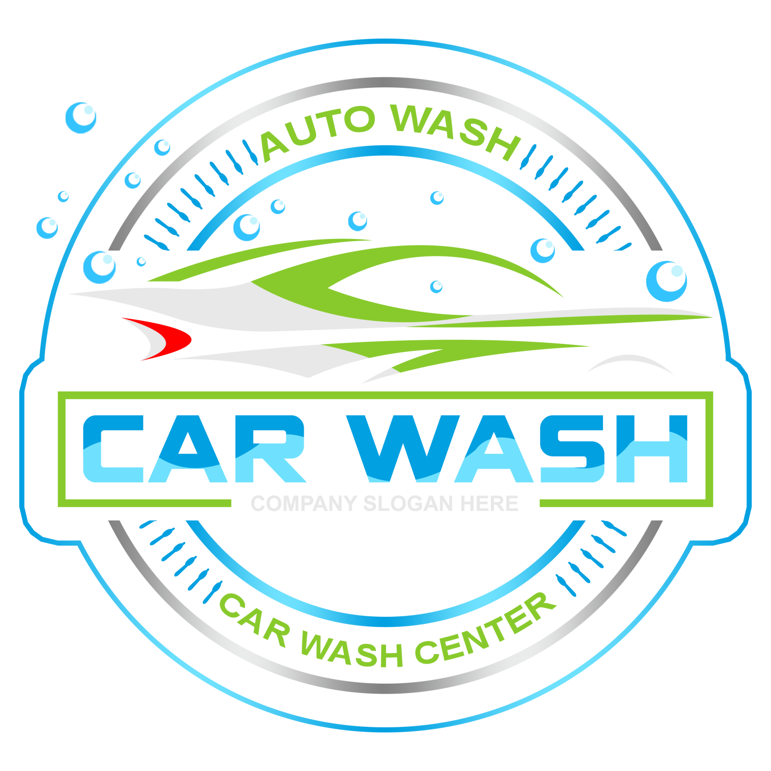 Car Wash Logo Template – GraphicsFamily