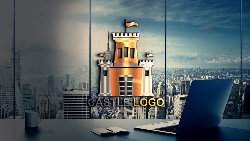 Free Castle Logo Template – GraphicsFamily