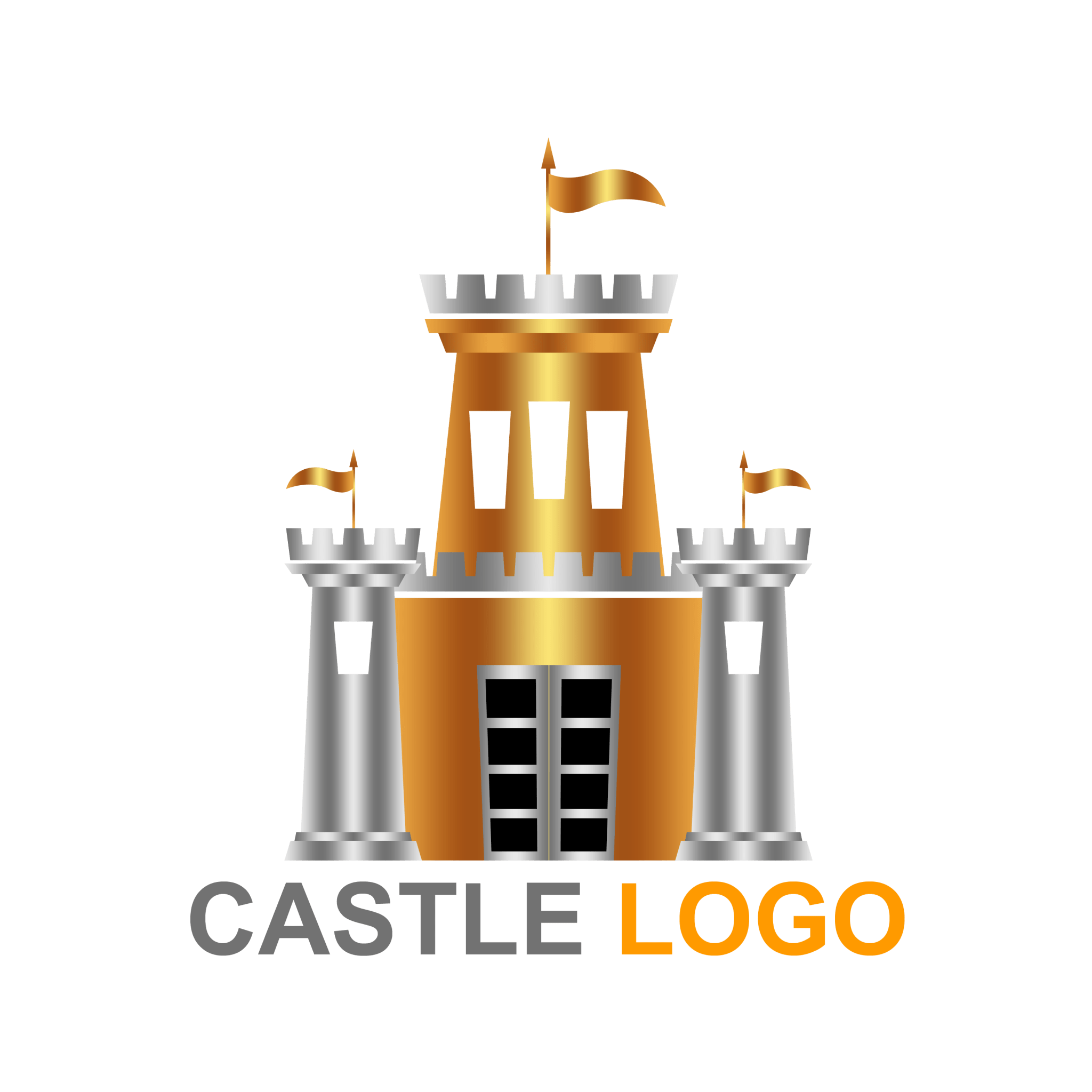 Free Castle Logo Template – GraphicsFamily