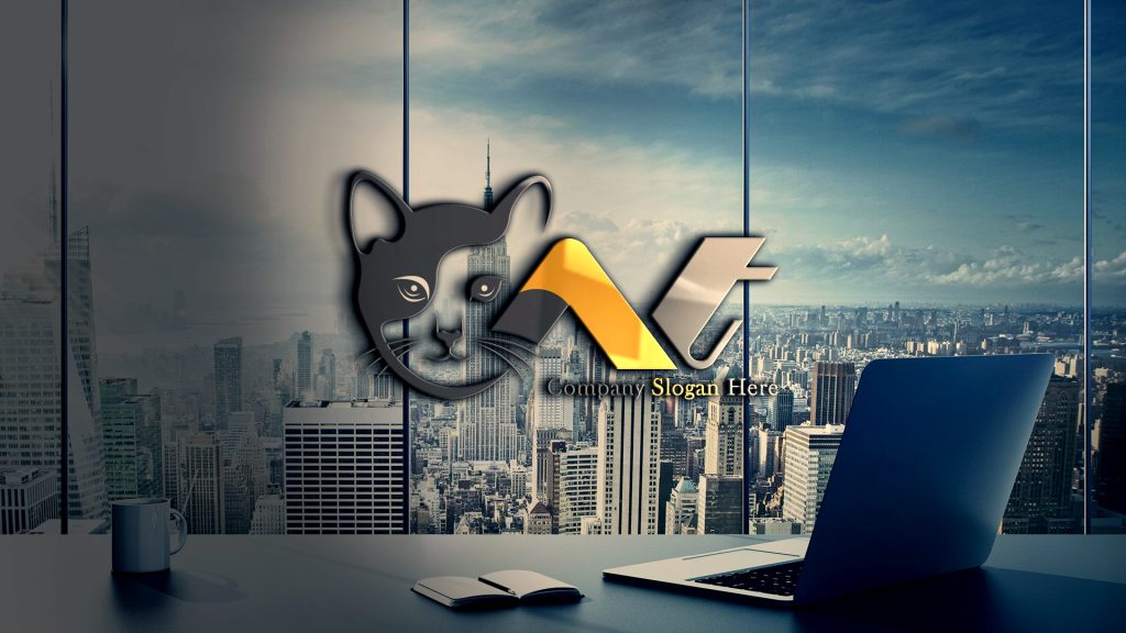 Cat Logo Design Template – GraphicsFamily