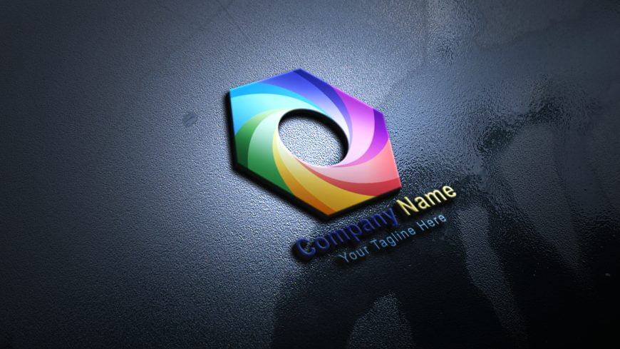 Color Hex Logo Template – GraphicsFamily