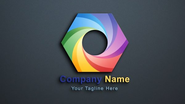 Color Hex Logo Template – GraphicsFamily