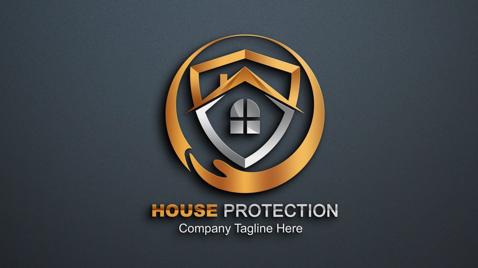 House Protection Logo Template – GraphicsFamily