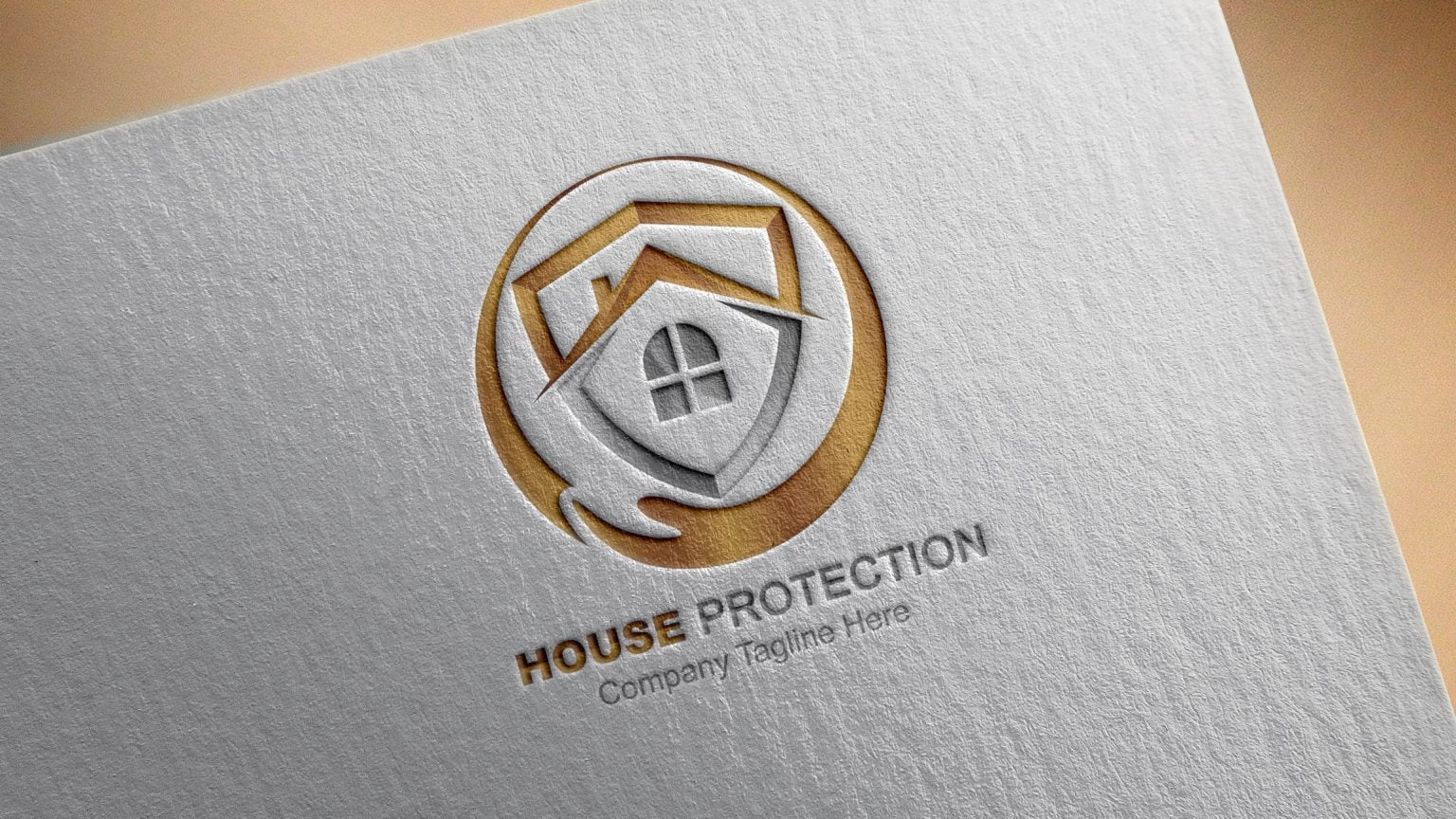 House Protection Logo Template – GraphicsFamily