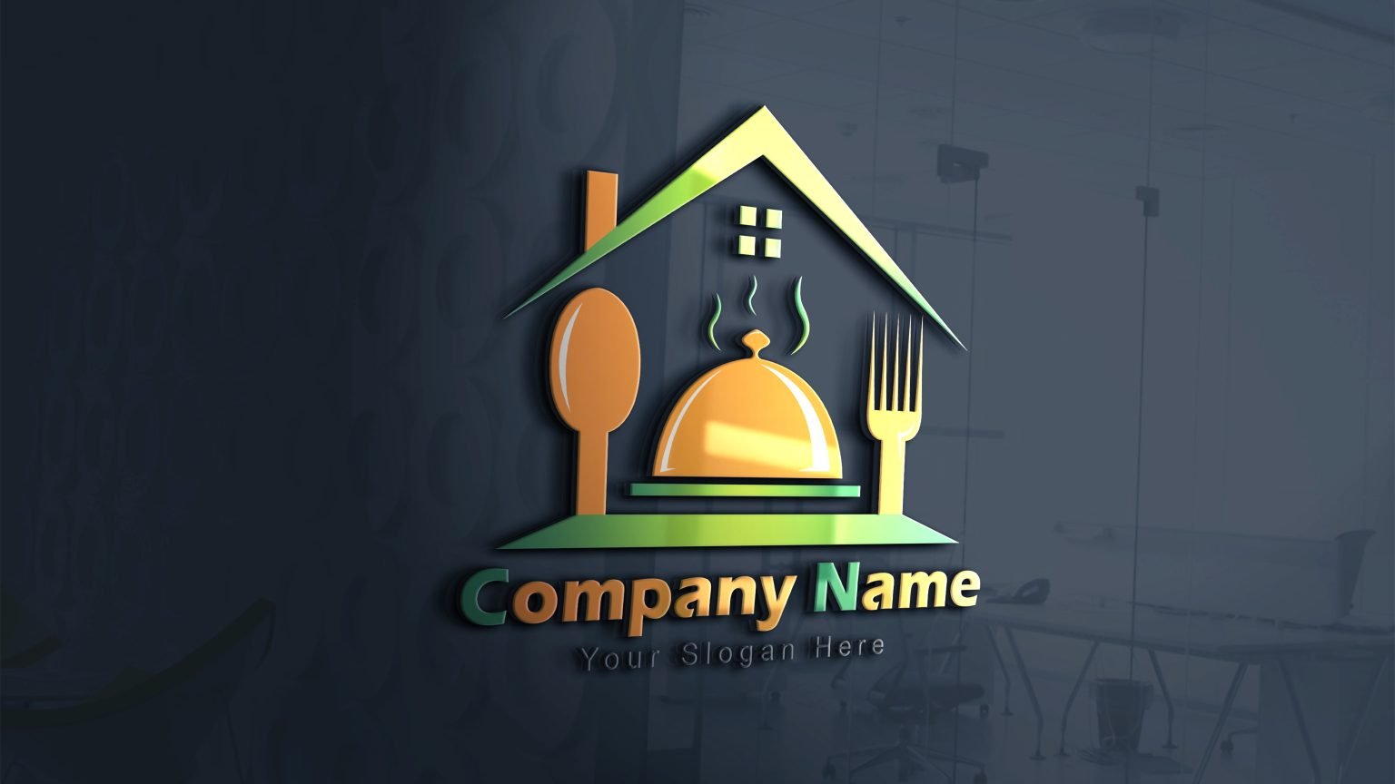 Free Restaurant Logo Design Template – GraphicsFamily