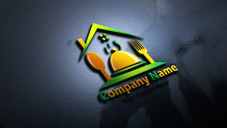 Free Restaurant Logo Design Template – GraphicsFamily