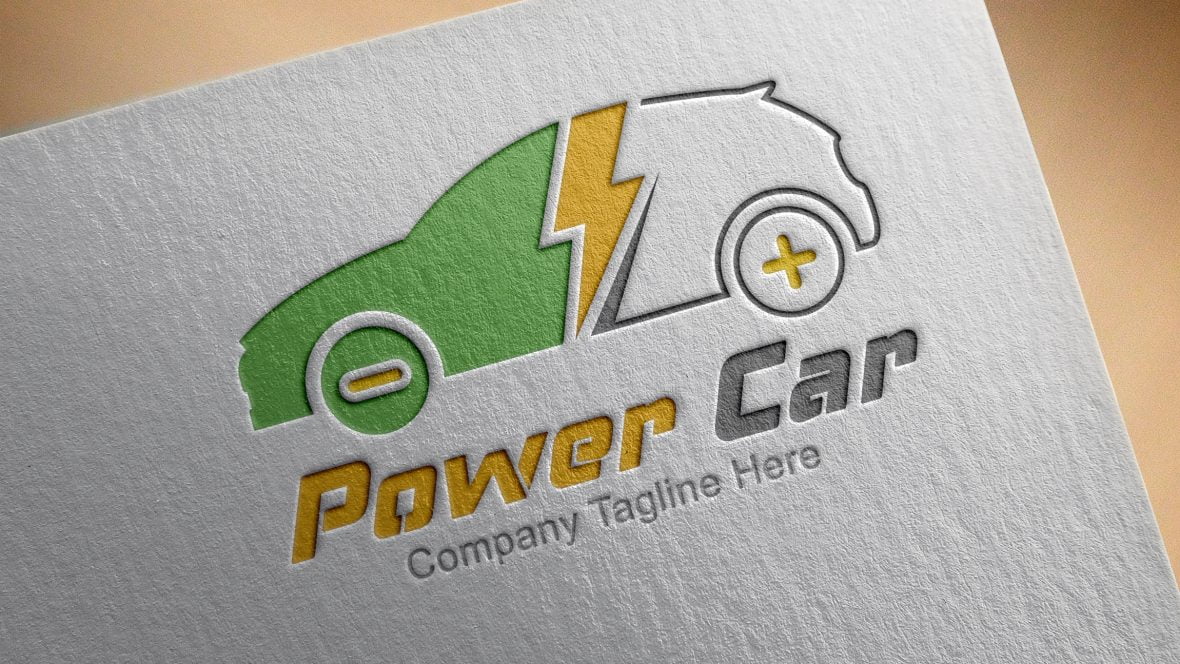 Power Car Logo Template – GraphicsFamily
