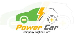Power Car Logo Template – GraphicsFamily