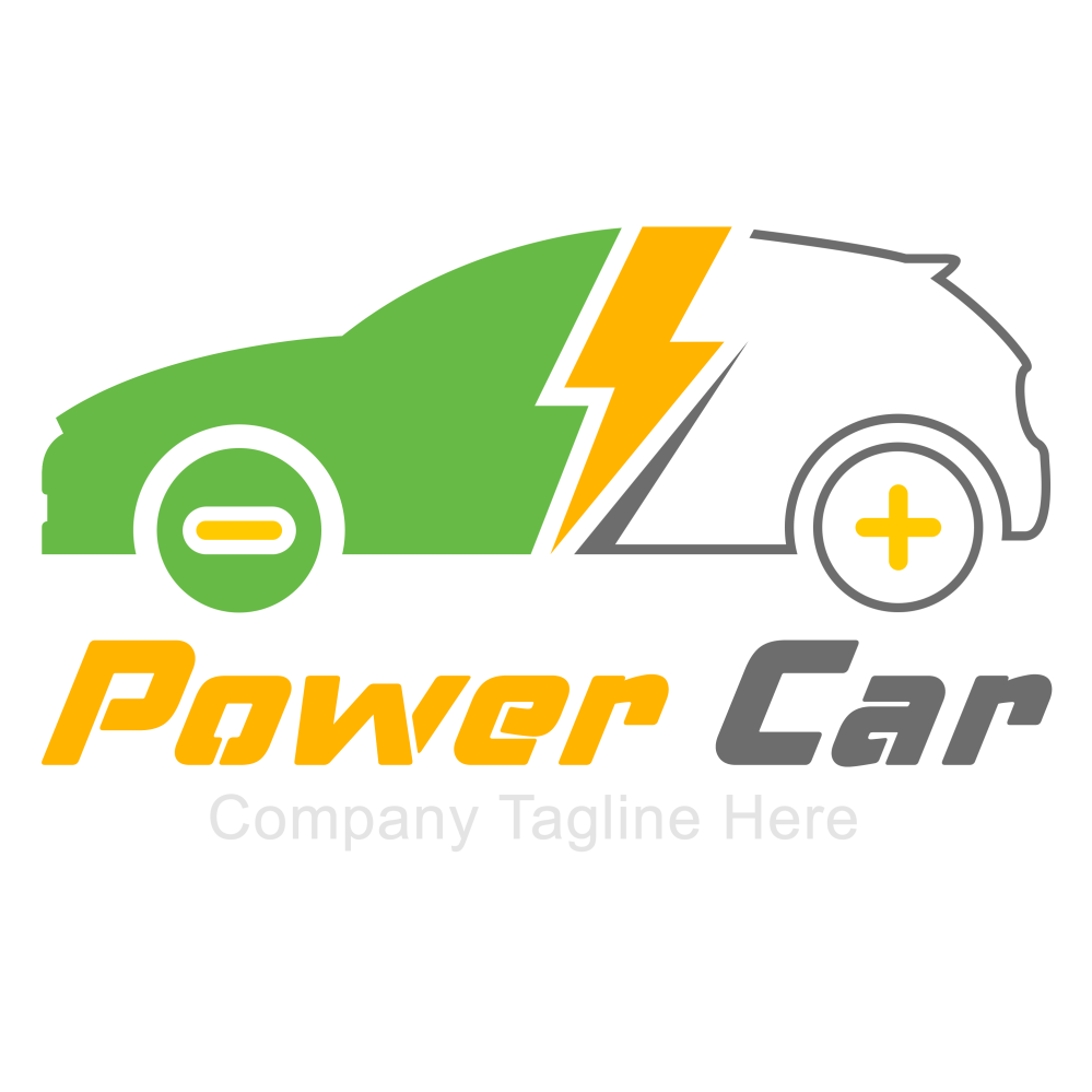 Power Car Logo Template – GraphicsFamily
