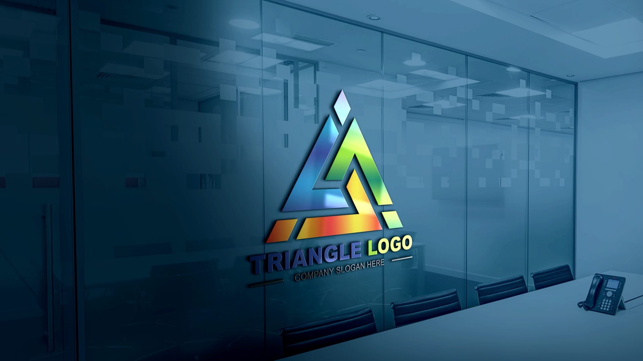 Triangle Logo Template – GraphicsFamily