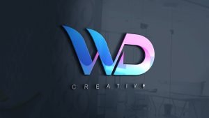 WD Creative Logo Design Template – GraphicsFamily