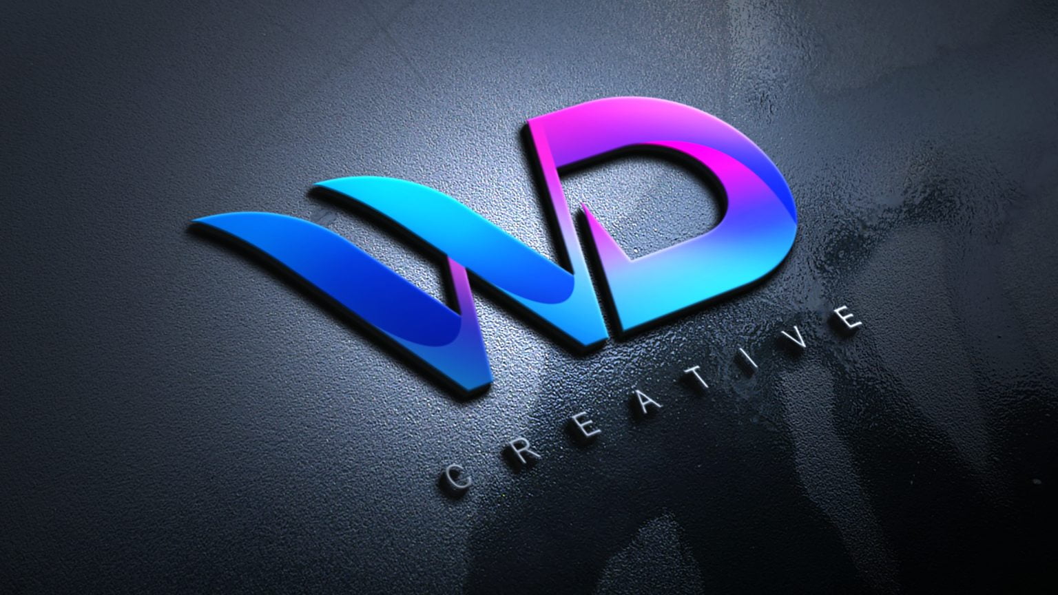 WD Creative Logo Design Template – GraphicsFamily