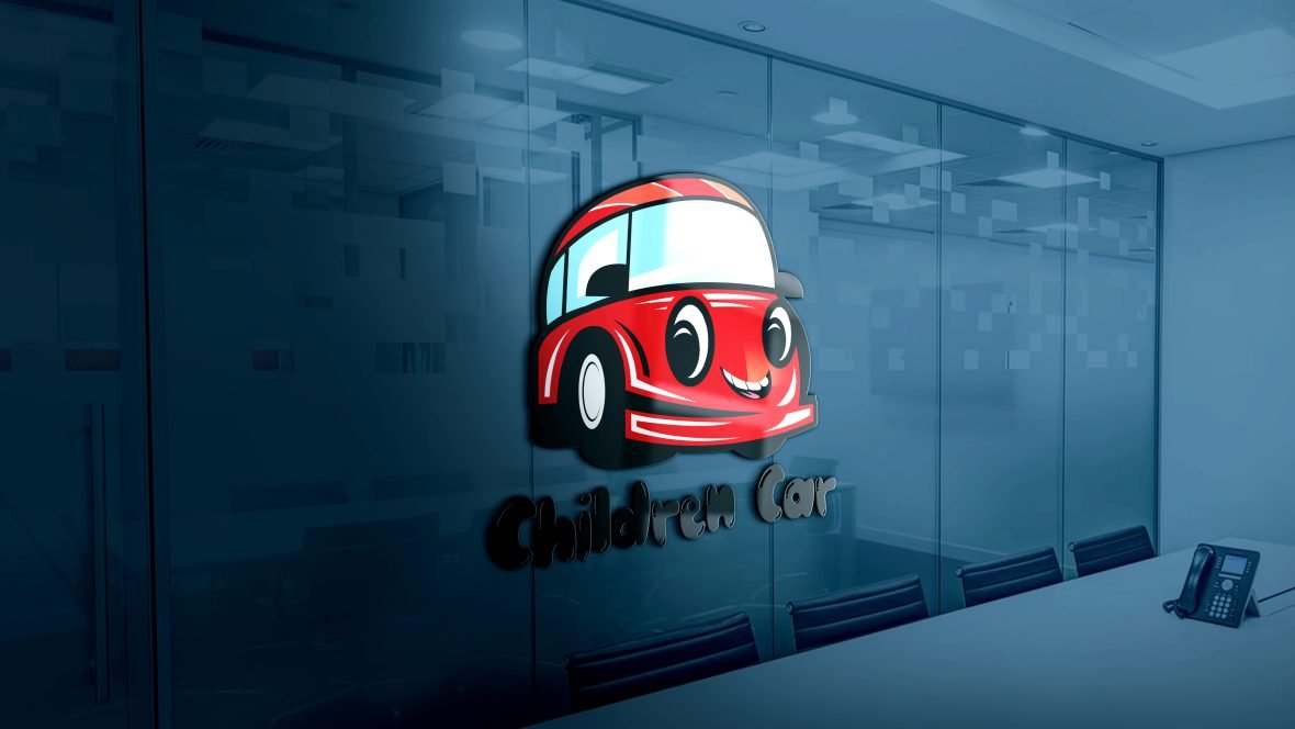 Children Car Logo Template – GraphicsFamily