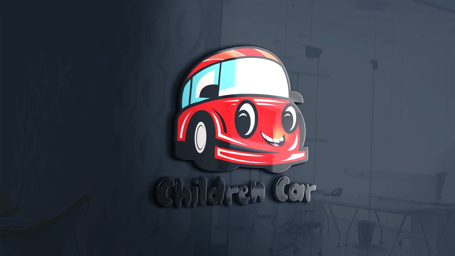Children Car Logo Template – GraphicsFamily
