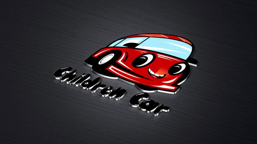 Children Car Logo Template – GraphicsFamily