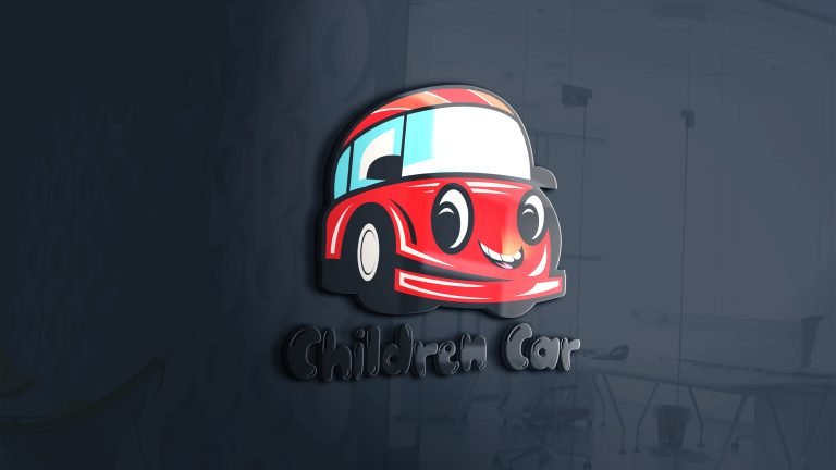 Children Car Logo Template – GraphicsFamily
